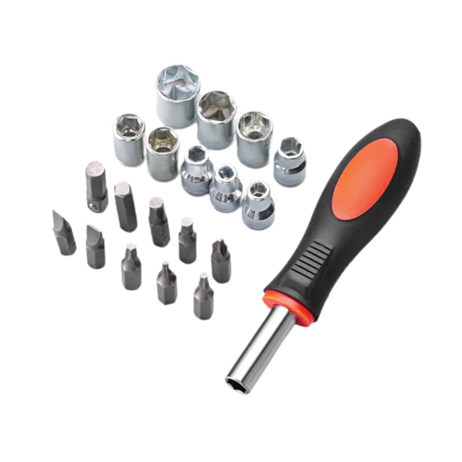 Miulika Ratcheting Screwdriver Set Accessories Versatile with Ergonomic ...