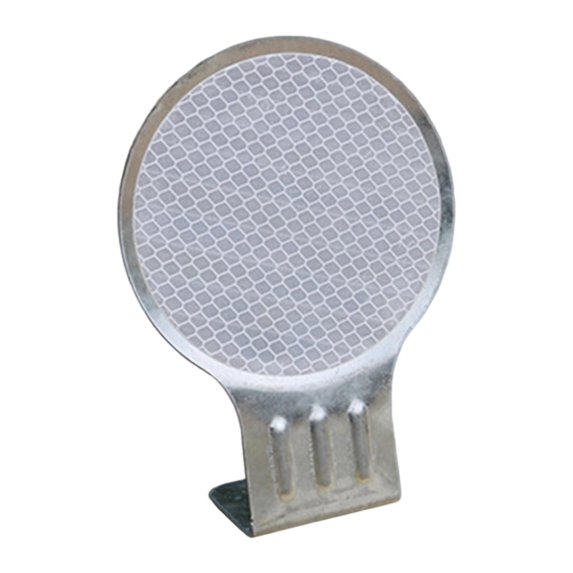 Miulika Reflective Driveway Marker Round Warning Sign for Sidewalks ...