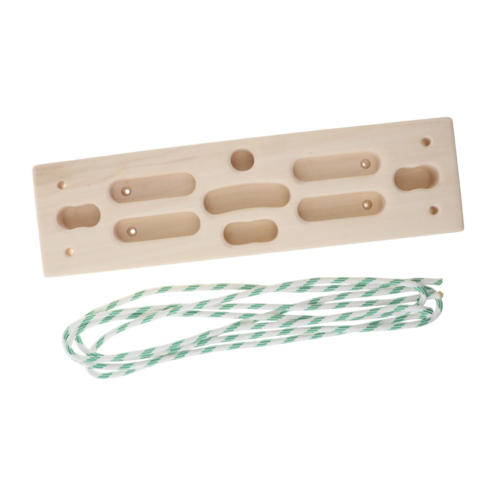 Miulika Rock Climbing Hanging Board,Grip Strengthener Pull Ups ...