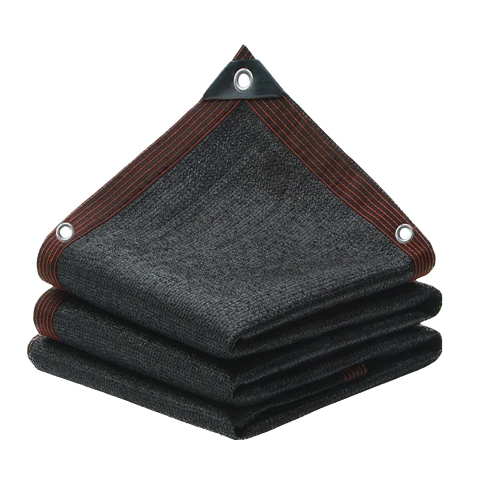 Miulika Shade Cloth Shade Cover Thickening Black Mesh Tarp with ...
