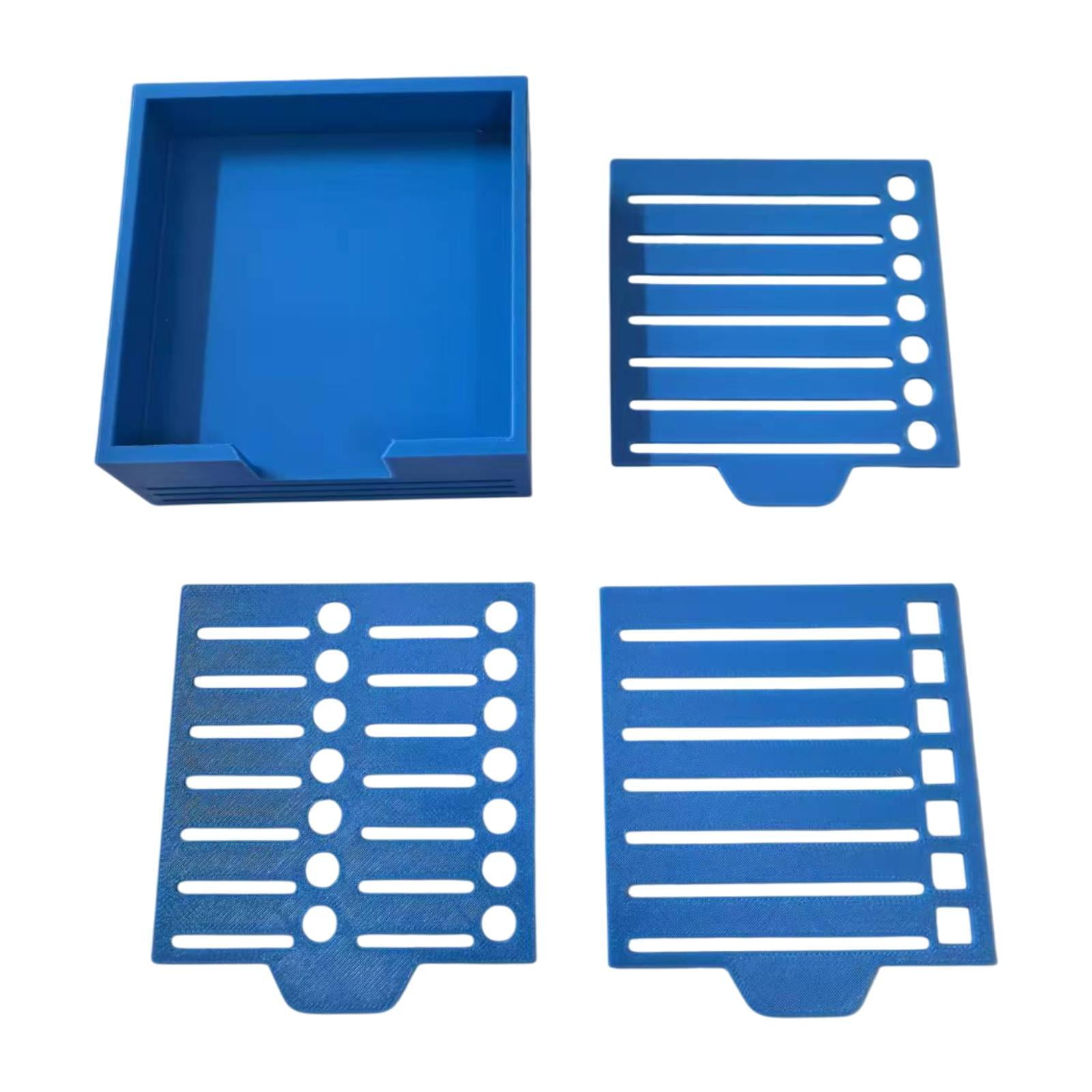 Miulika Sticky Note Holder with Stencil Sticky Note Dispenser Gifts ...