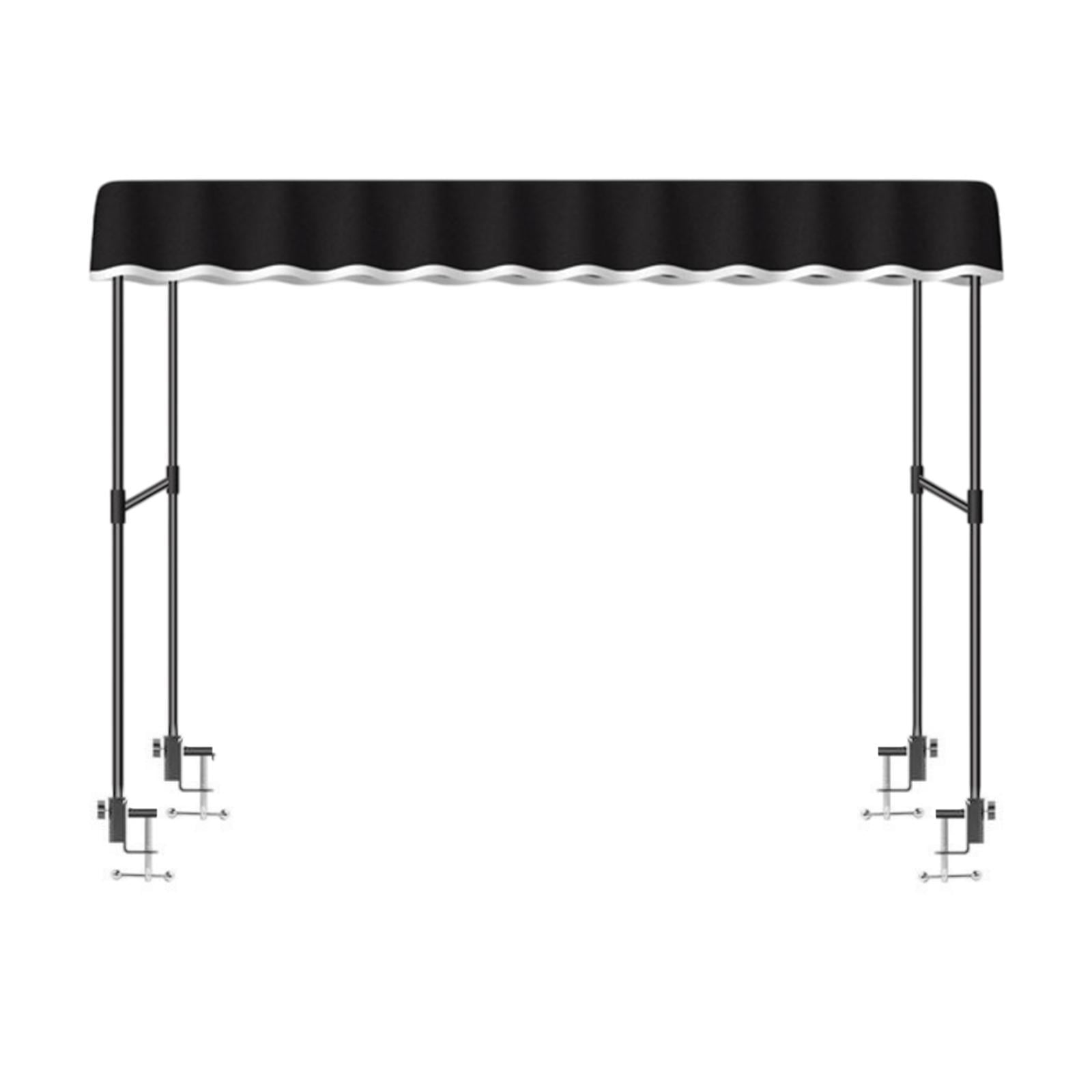 Miulika Trolley Awning Canopy Height Adjustable Replacement Stall Cart ...