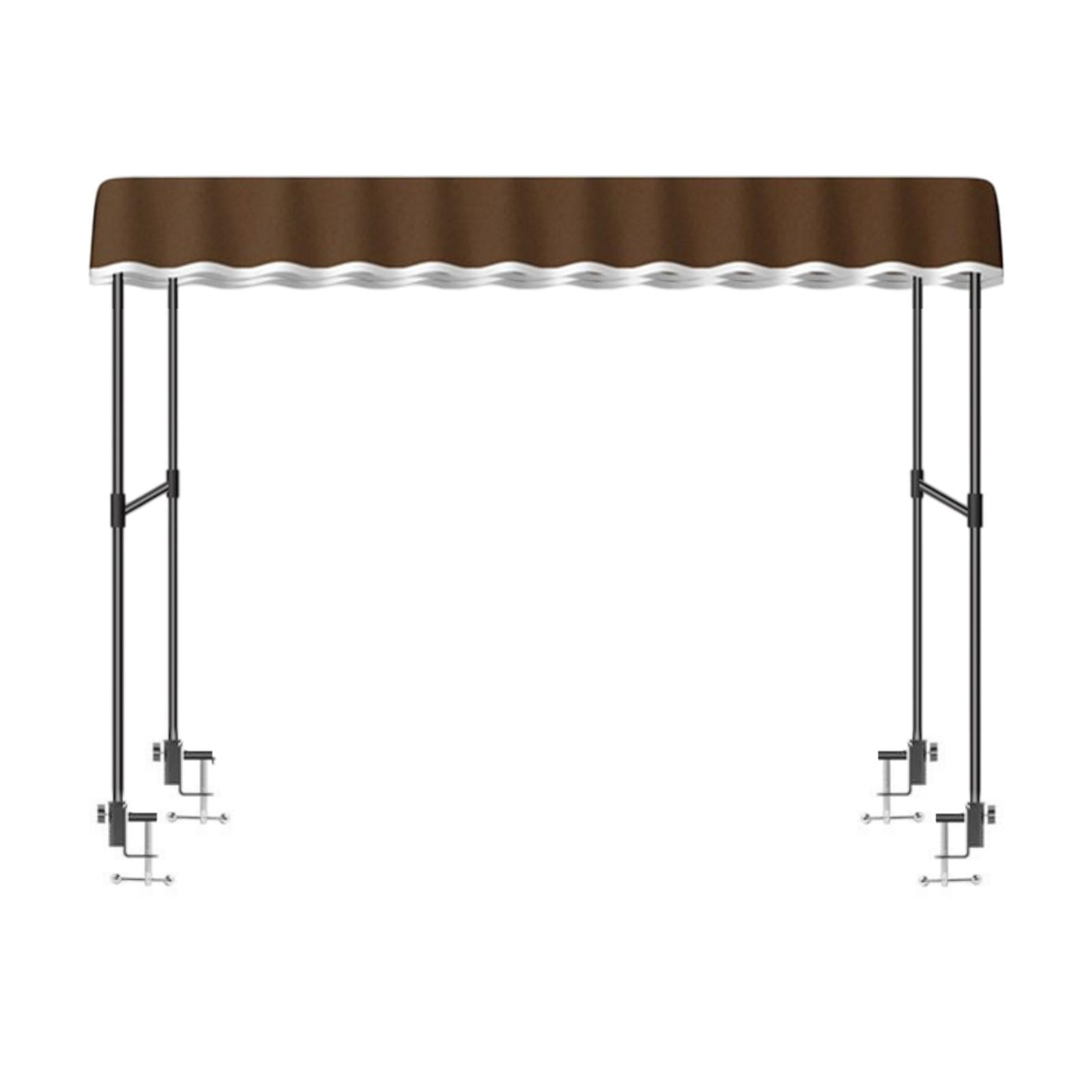 Miulika Trolley Awning Canopy Height Adjustable Replacement Stall Cart ...
