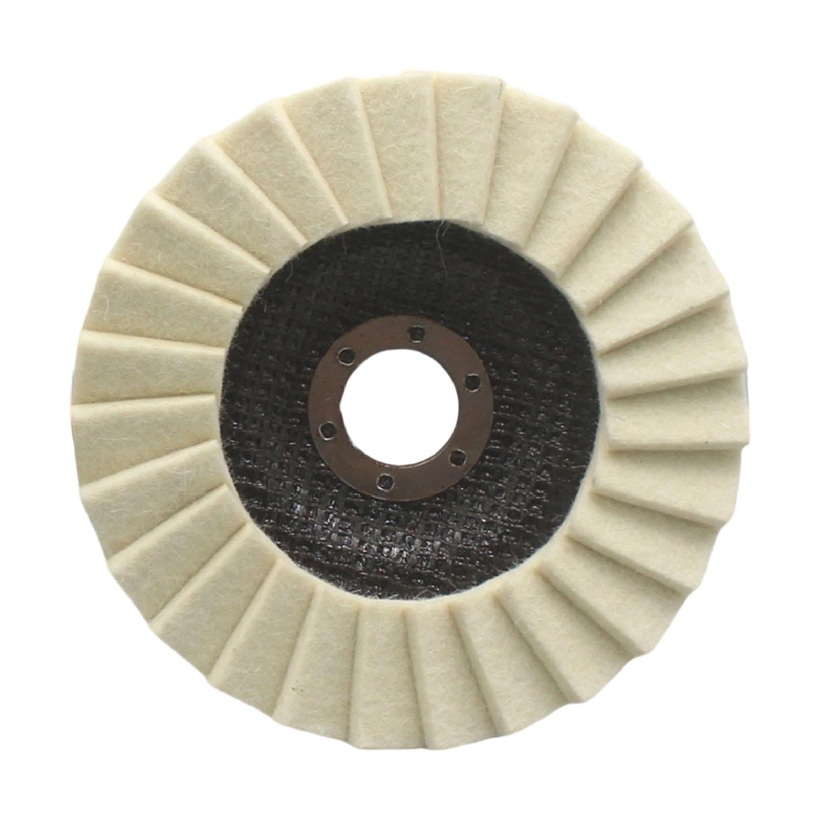 Miulika Wool Felt Polishing Disc Buffing Wheel Multipurpose Lightweight ...
