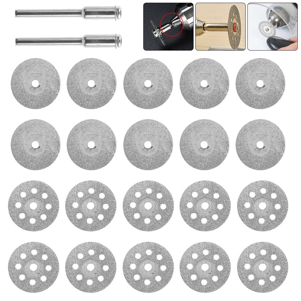 Miuline 10 pcs Diamond Cutting Wheel Cut Off Discs Coated Rotary Tools ...