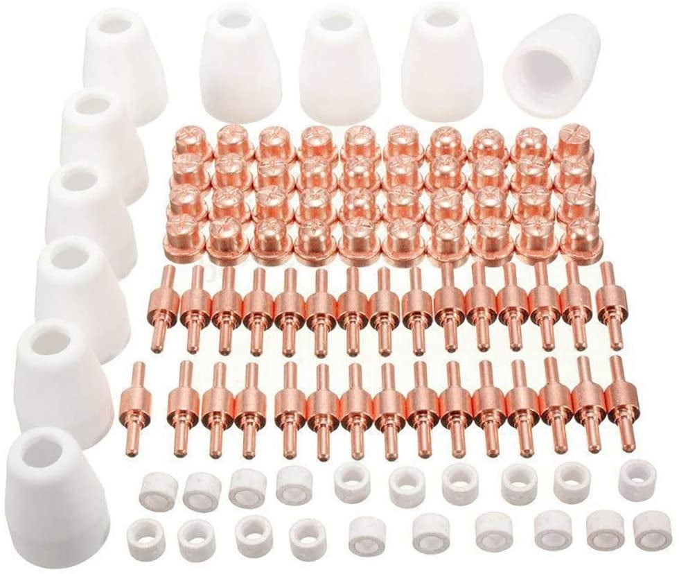Miuline 100pcs PT-31 LG-40 Plasma Tip Electrode Nozzle Cutting ...
