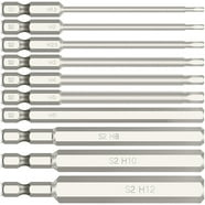 20Pcs Ball End Hex Head Allen Wrench Screwdriver Bit Set,1/4" Hex Shank ...