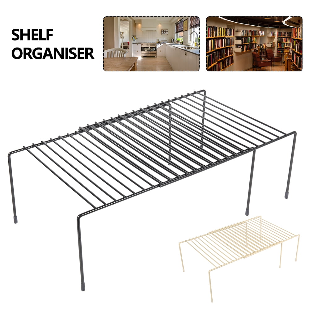 Miuline 2-Pack Expandable Kitchen Counter and Cabinet Shelf, Storage ...