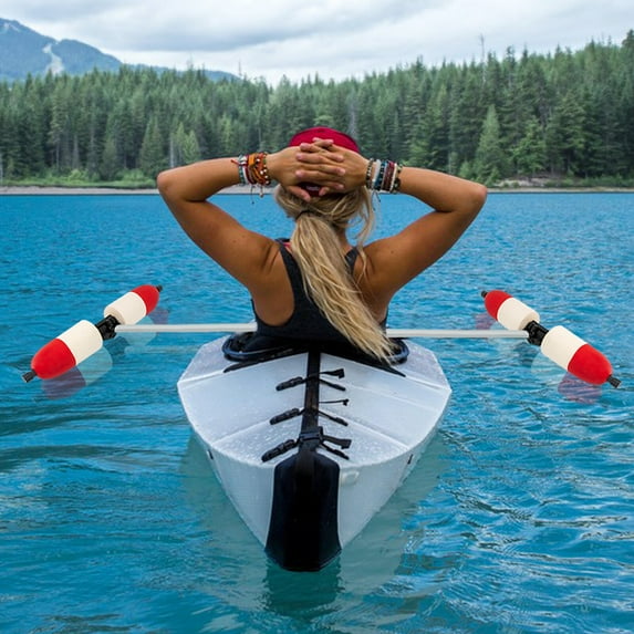 Miumaeov 1 Pair Kayak Canoe PVC Stabilizer System Outrigger Arms ...