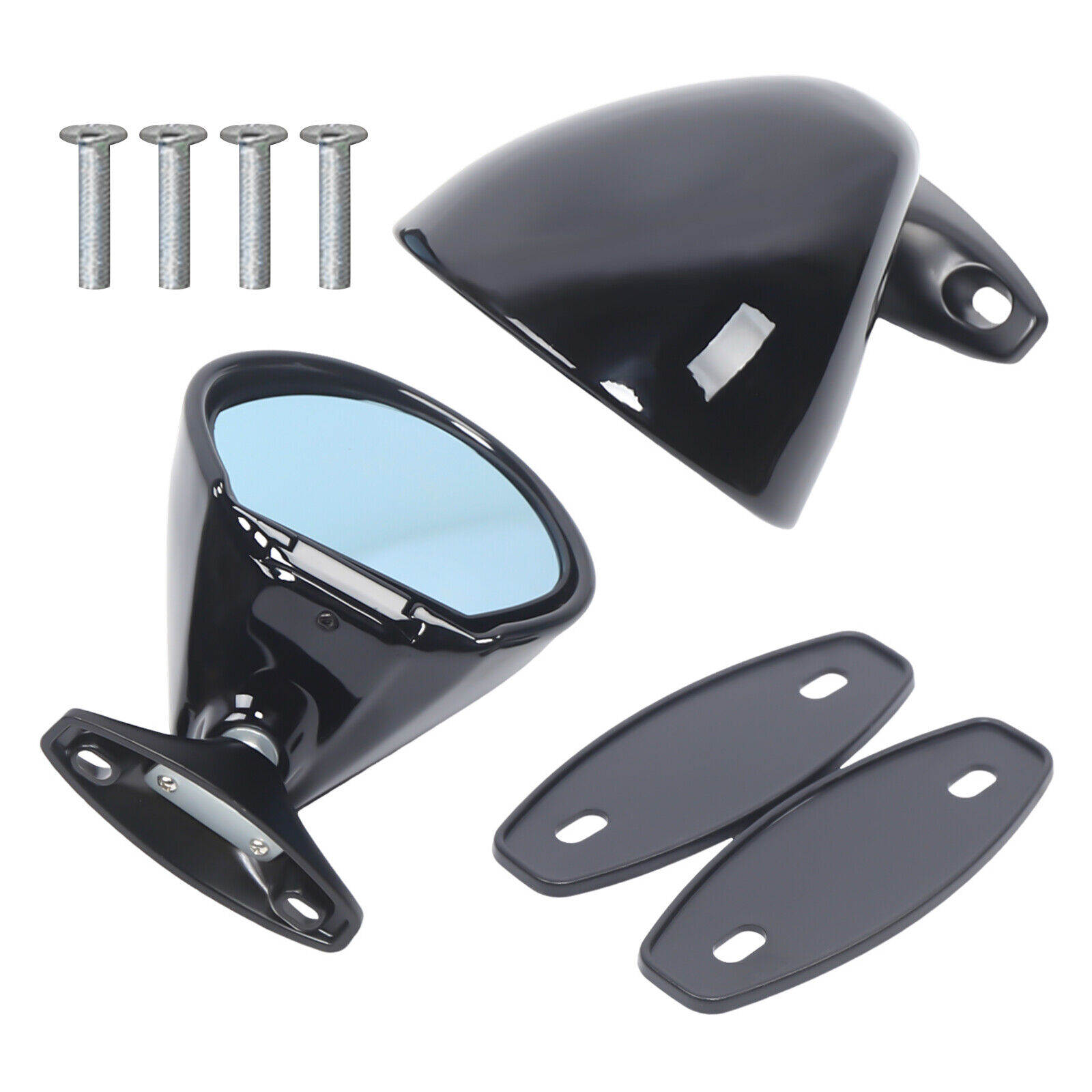 Miumaeov 1 Pair Universal Classic Car Door Side Wing Mirror & Gasket ...