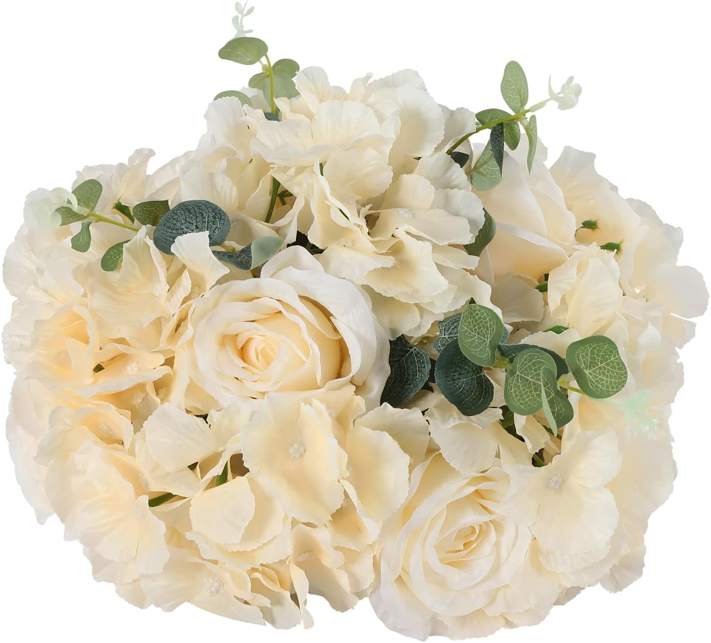Miumaeov 10 Pcs Artificial Flower Balls,Artificial Flower Bouquet ...