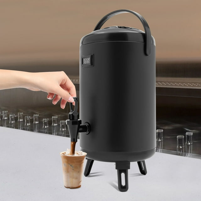 Miumaeov 10L Insulated Thermal Beverage Dispenser with Thermometer ...