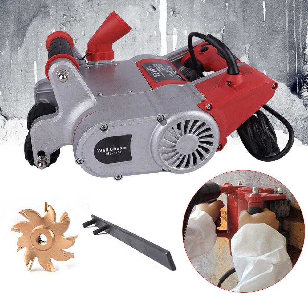 Miumaeov 110V 1100W 2000RPM Wall Groove Cutting Machine Electric Wall ...