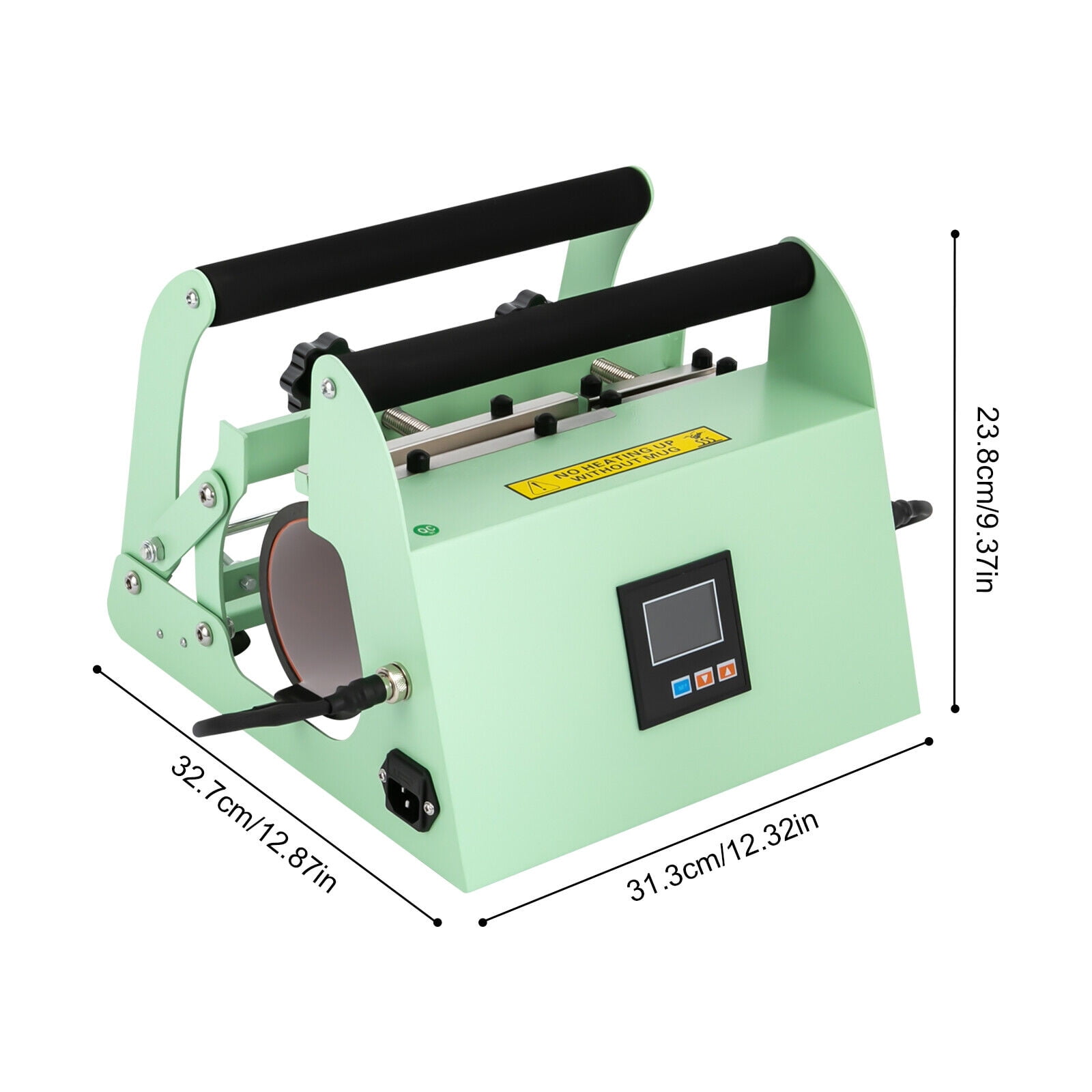 Miumaeov 110V Mug Heat Press Machine Tumbler Heat Press Pink/ Purple/Blue/ Green 40oz Cup ...