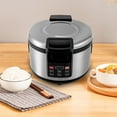 Miumaeov 110W Rice Warmer Commercial Rice Cooker Stainless Steel Non ...
