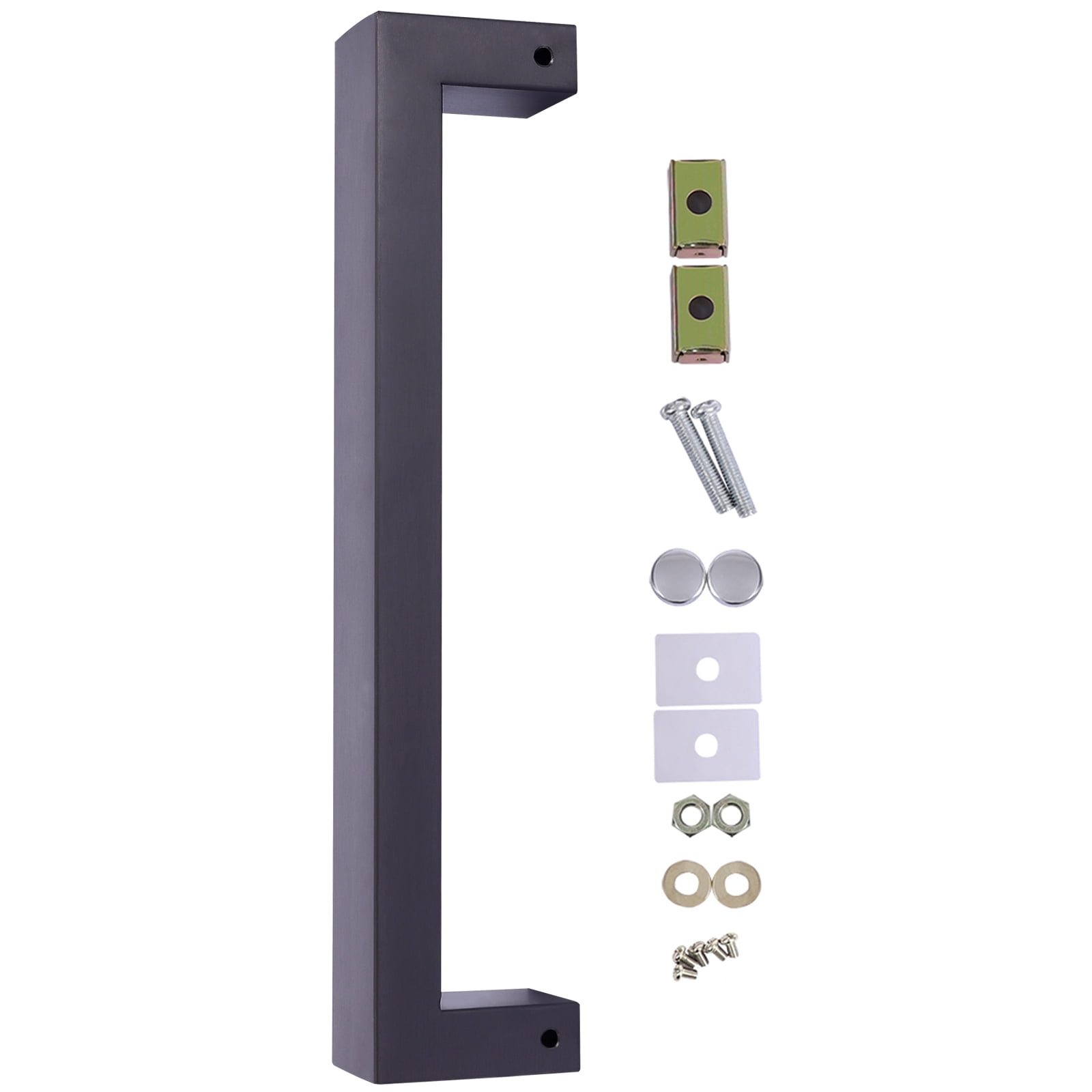 Miumaeov 12 Inch Square Rectangle Flat Shape Stainless Steel Modern ...