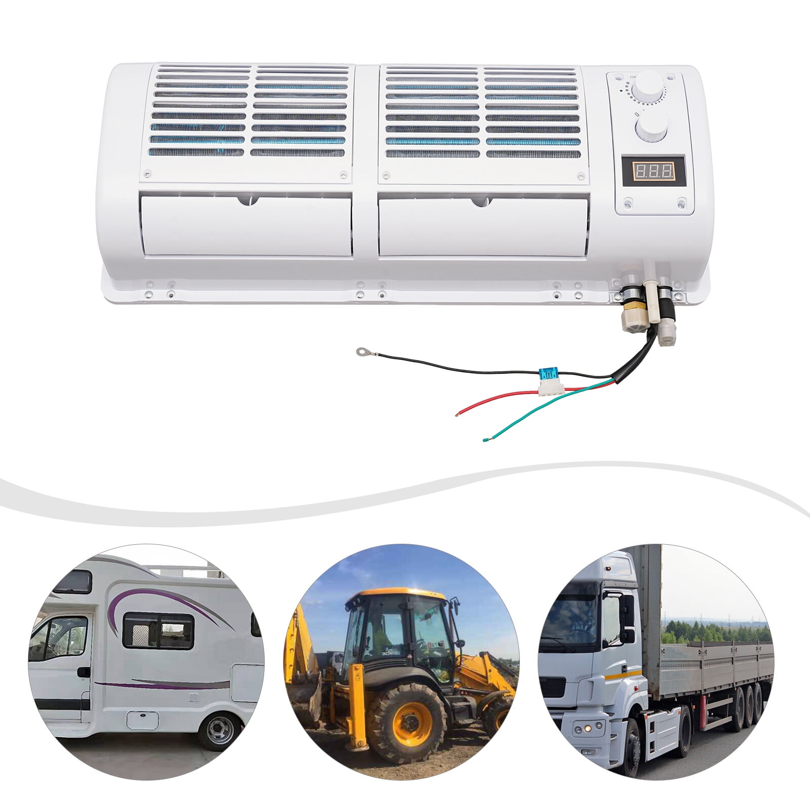 Miumaeov 12V Portable Electric Car Air Conditioner Refrigeration ...