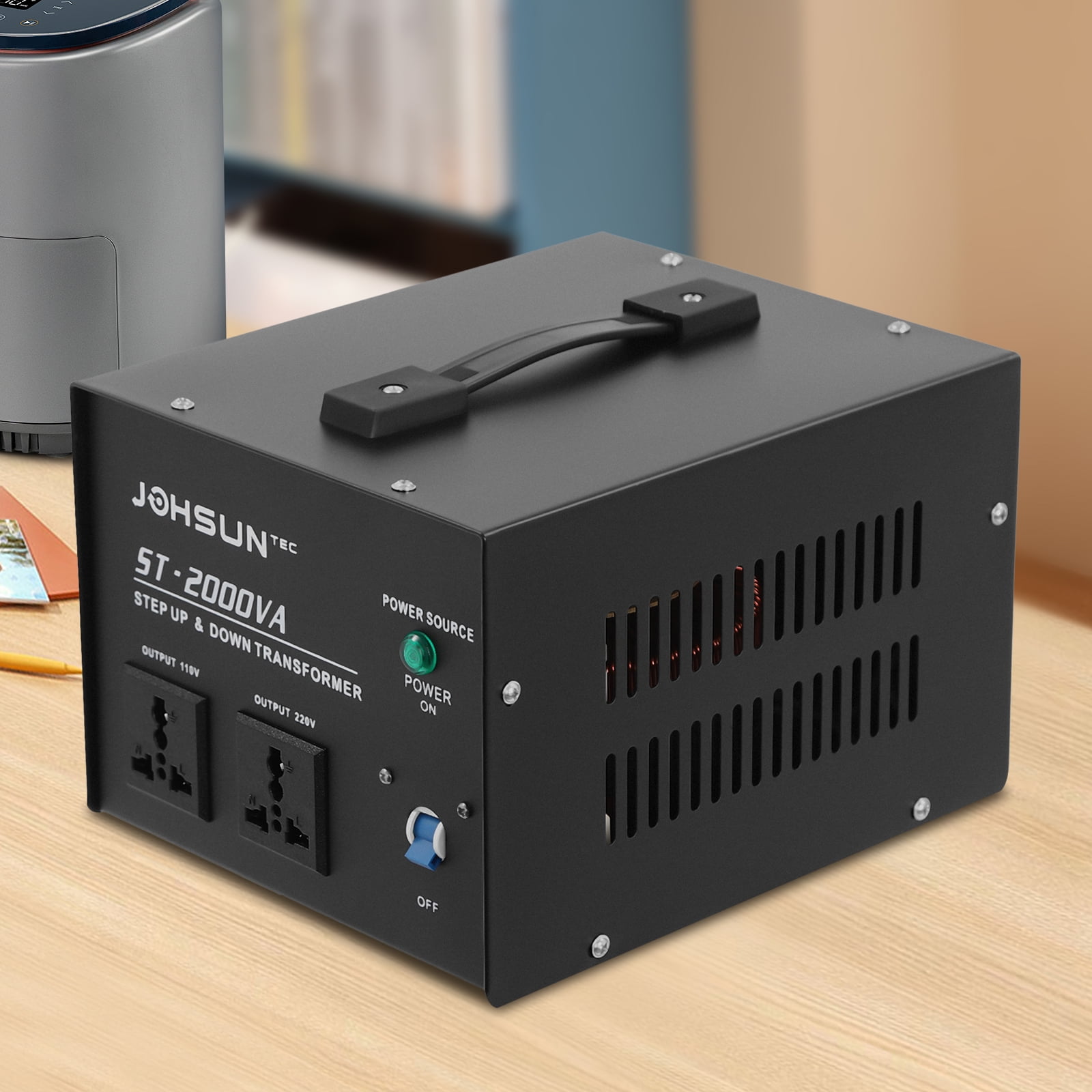 Miumaeov 1500 Watt Voltage Converter Transformer- Step Up & Step Down ...