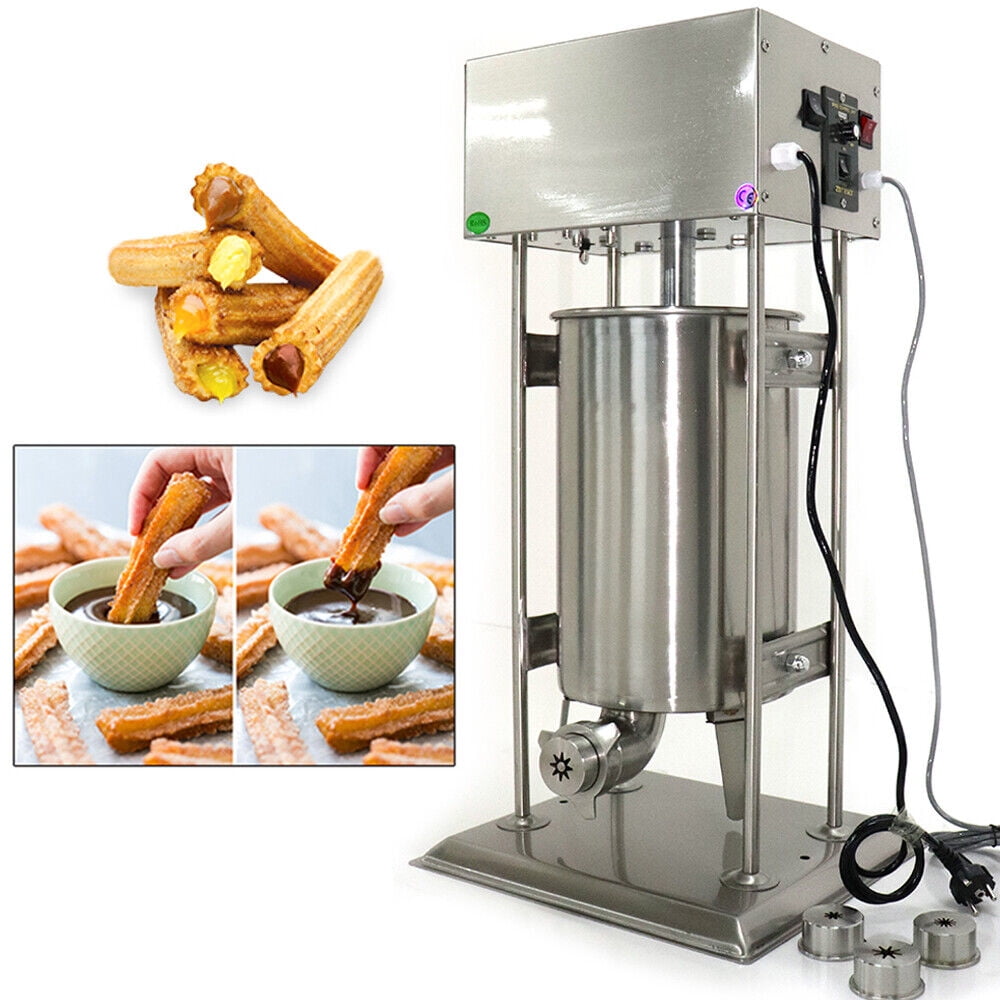Miumaeov 15L Commercial Electric Spanish Churro Maker Latin Fruit Donut ...