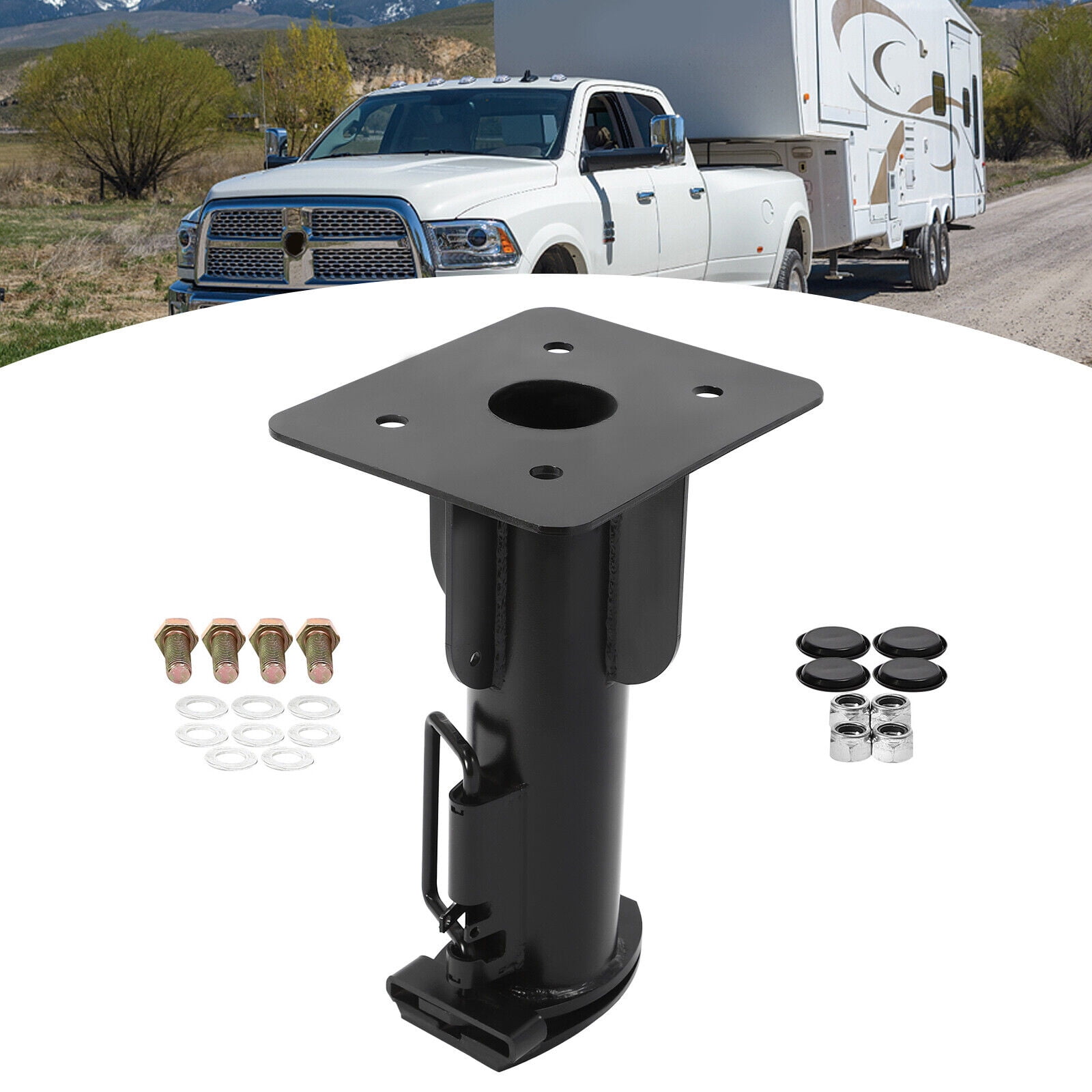 Miumaeov 17 Inch Fifth Wheel Rv Adapter RV Adapter For Tow Vehicle Rv ...