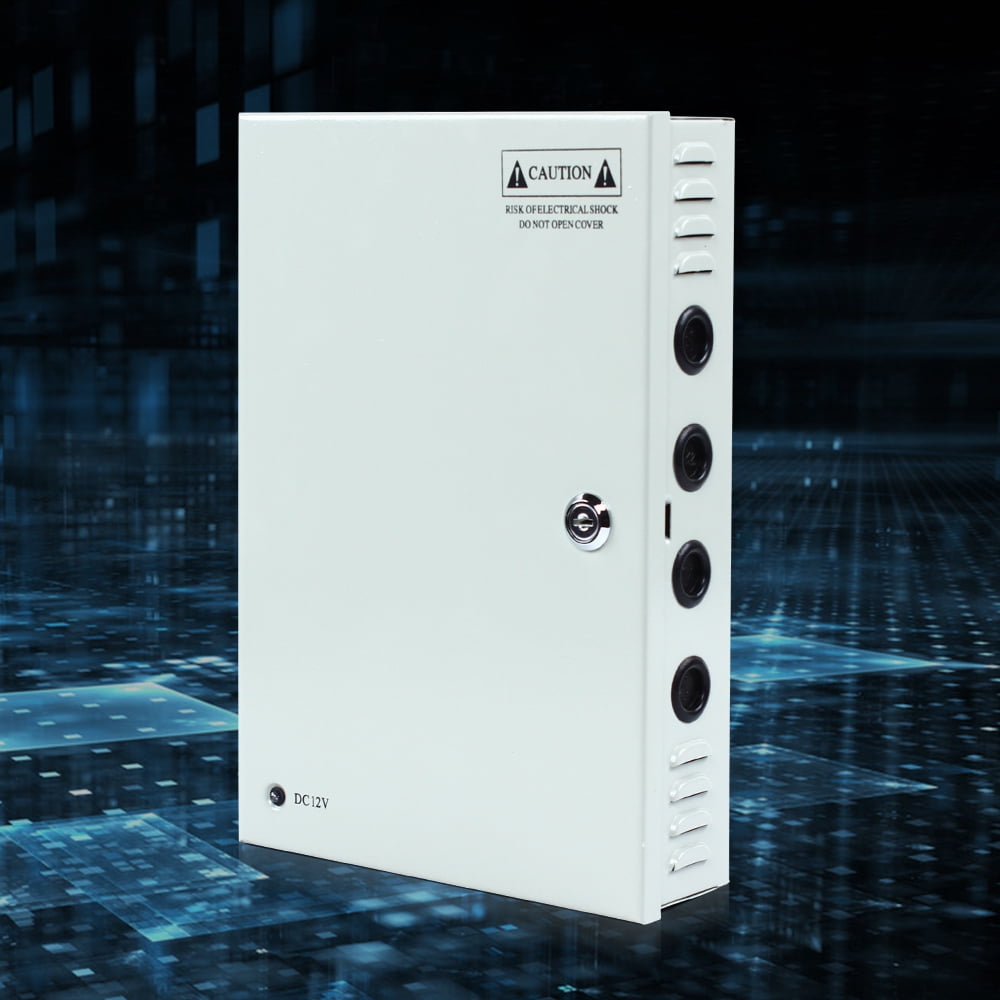 Miumaeov 18 Channel Power Supply Switch Box for Electronic Devices DVR ...