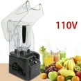 Miumaeov 2.2L 2200W Commercial Smoothie Maker Mixer with Soundproof ...