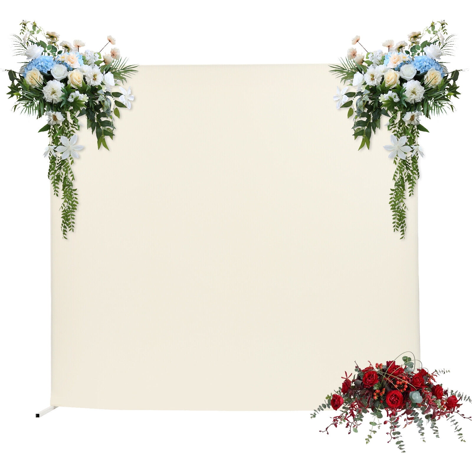 Miumaeov 2*2m Wedding Arch Metal Backdrop Stand Flower Balloon Frame ...