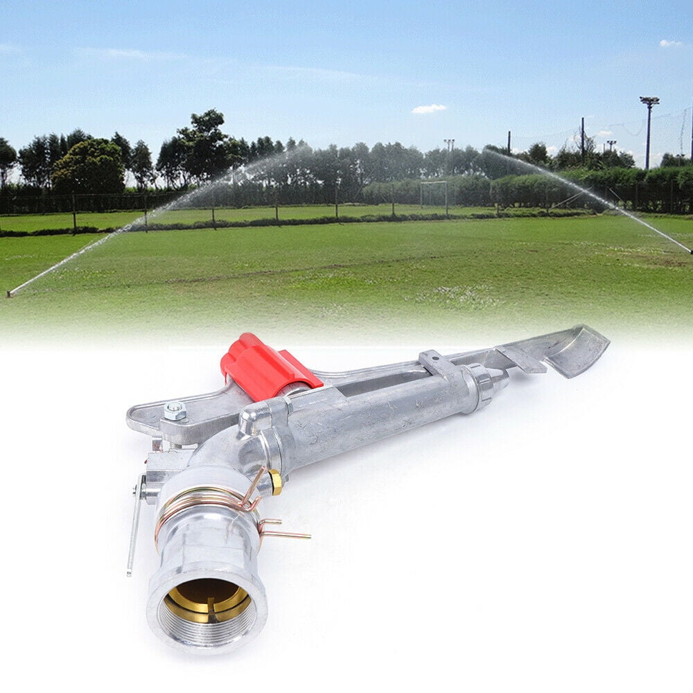 Miumaeov 2" 360° Adjustable Sprinkler Irrigation 65-80 Meters Spray ...