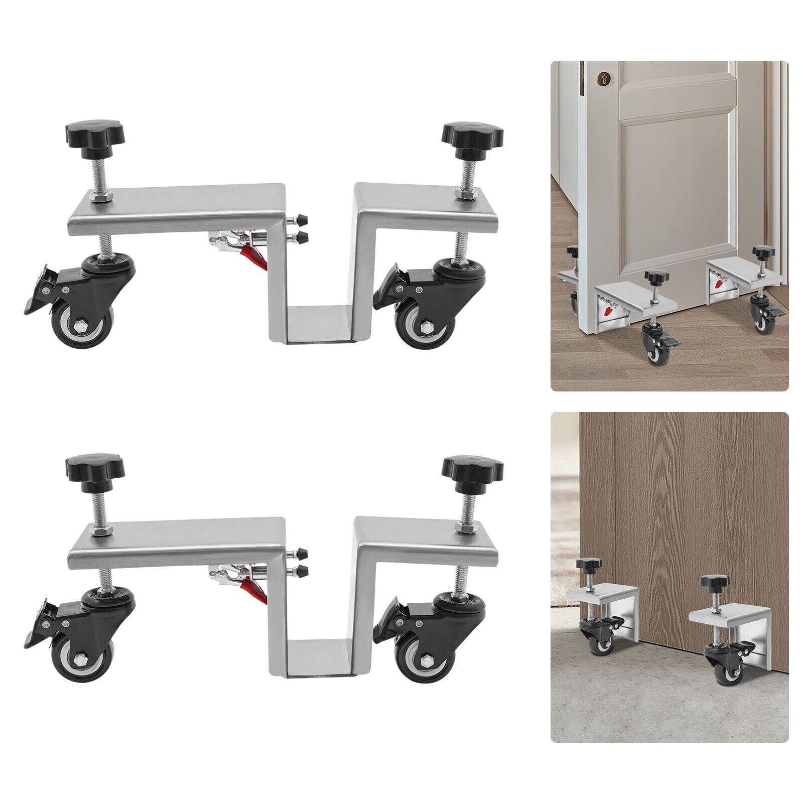 Miumaeov 2 Pack Door Installation Tools Heavy Duty Door Dolly For 1.375 ...