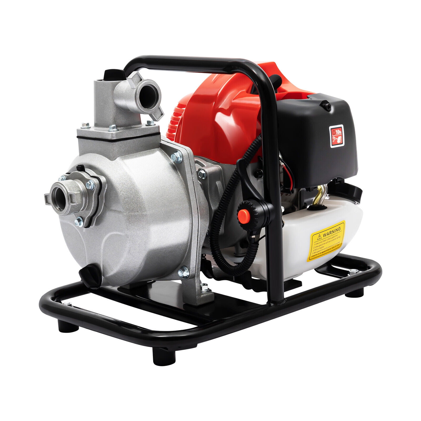 Miumaeov 2-Stroke 40.2CC 1 Inch Gas-Powered Water Transfer Pump Semi ...