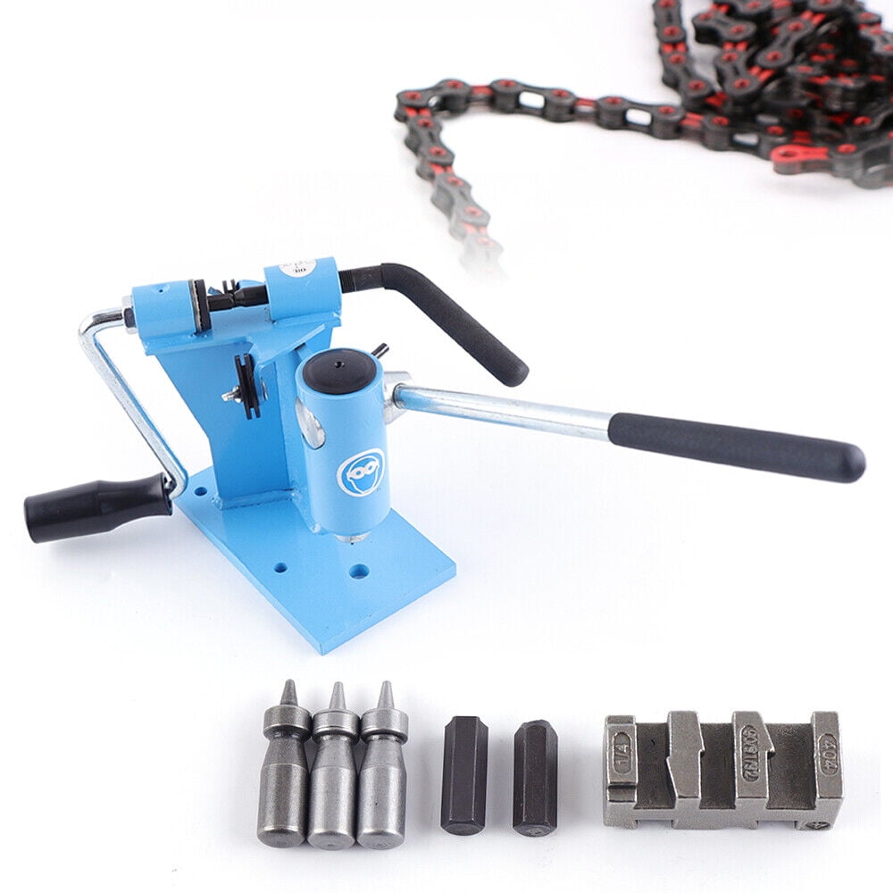 Miumaeov 2-in-1 Chain Breaker and Rivet Spinner Chain Saw Bench Chain ...