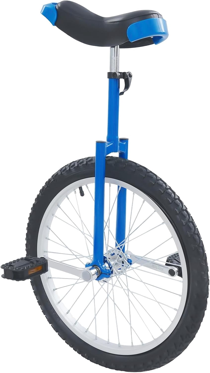 Miumaeov 20 Inch Outdoor Unicycle with Adjustable Seat Height Ergonomic ...