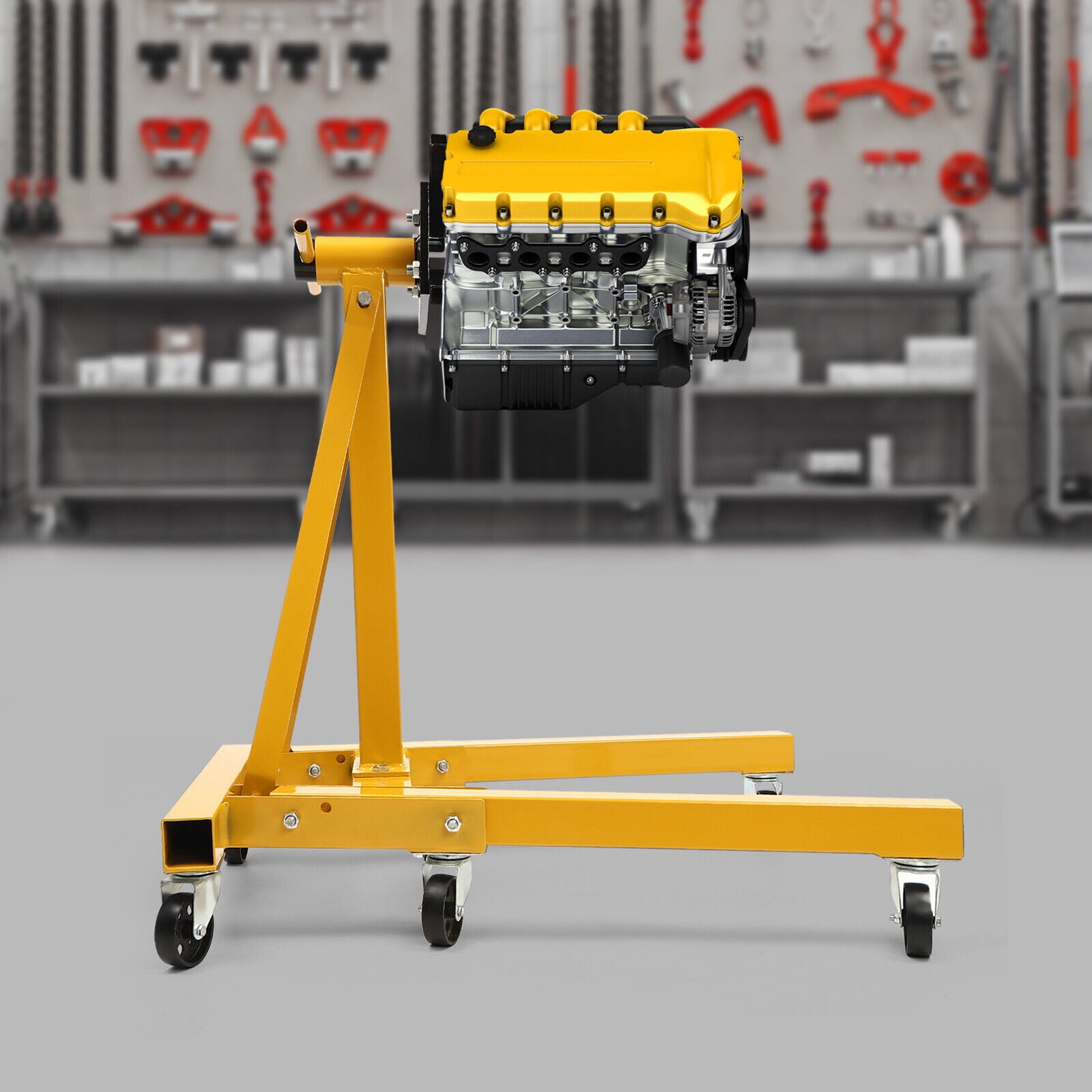 Miumaeov 2000lbs Folding Engine Stand Foldable 360° Rotating Engine ...