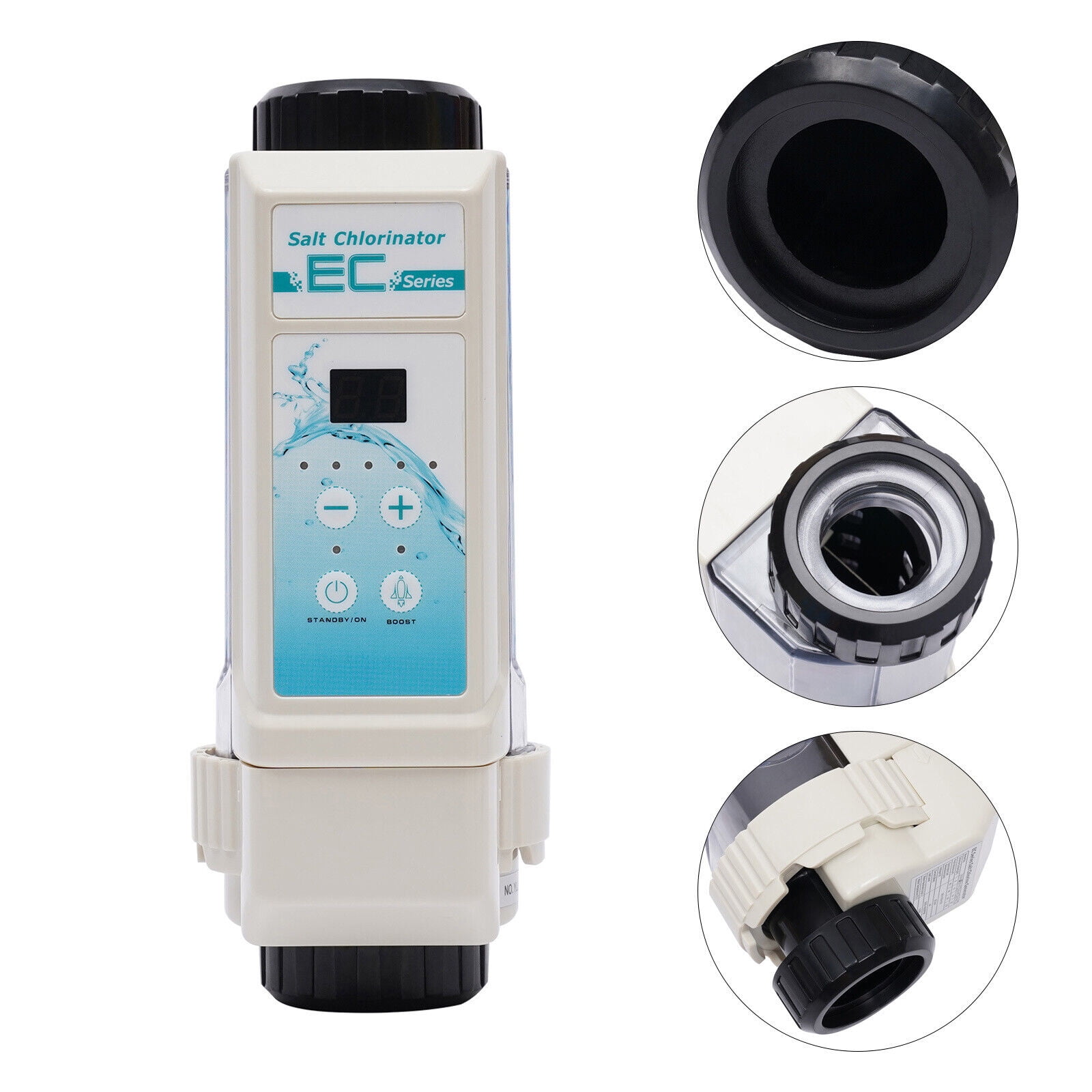 Miumaeov 20g/h Electrolysis Salt Chlorinator Salt Water Pool Chlorine ...