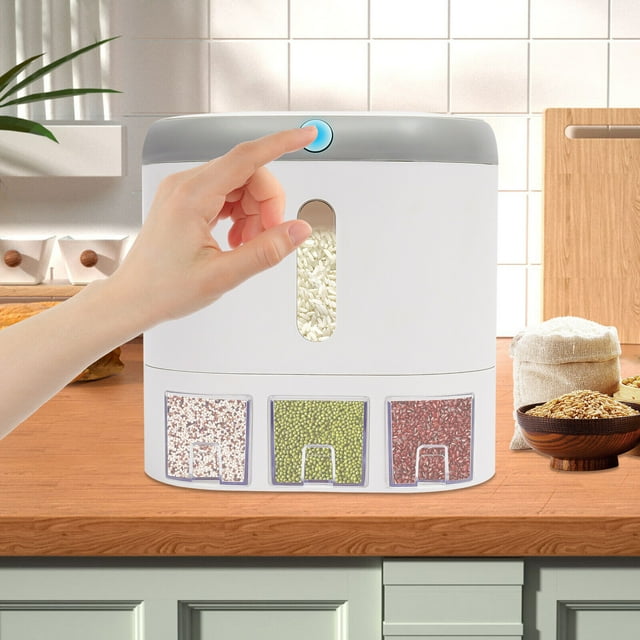 Miumaeov 22Lbs Extra Large Food Storage Containers Kitchen Grain Flour ...