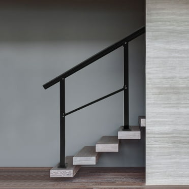 Hand Rails for Outdoor Steps, Handrails for Exterior Steps, Heavy-Duty ...