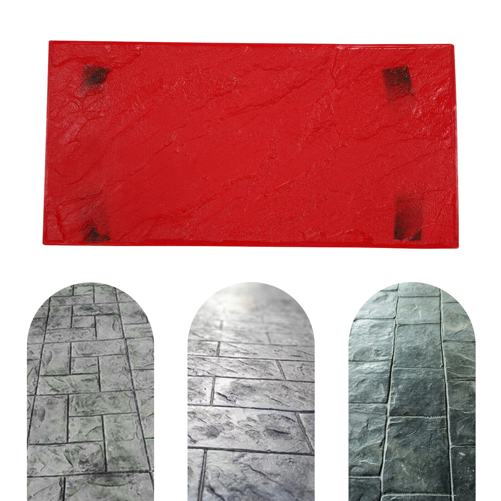 Miumaeov 23.6*12 inches Concrete Texture Mat Manual Slate Concrete ...