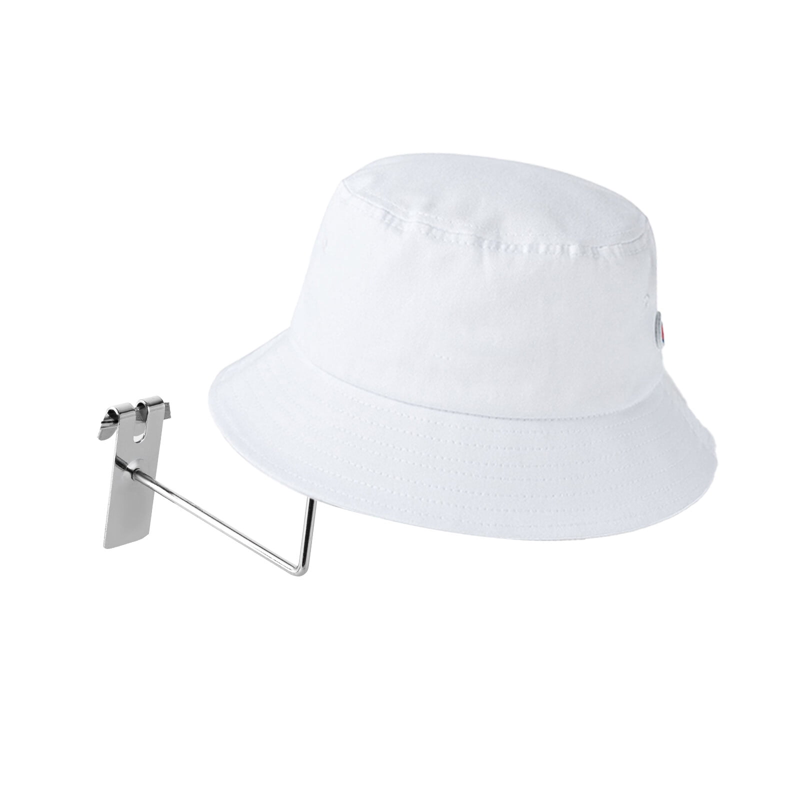 Miumaeov 24pcs Hat Racks, Hat Hanger Gridwall Hooks, Slat Panels Cap ...