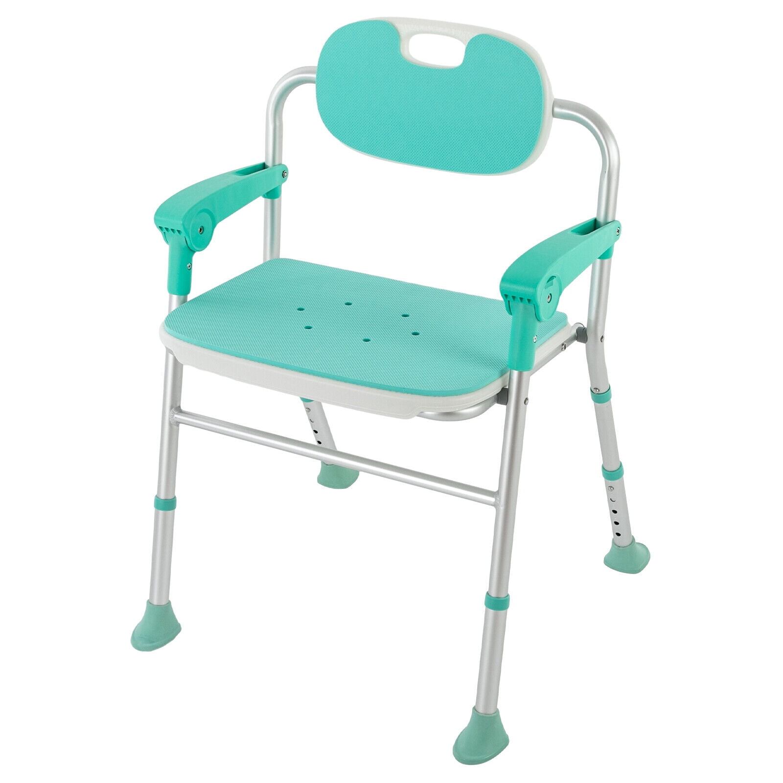 Miumaeov 275lbs Foldable Shower Seat Folding Bath Chair Heavy Duty Bath ...