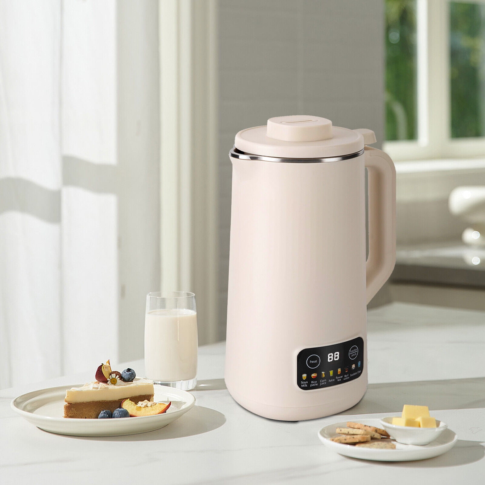 Miumaeov 28.16OZ Nut Milk Maker Machine Multi Automatic Almond Milk ...