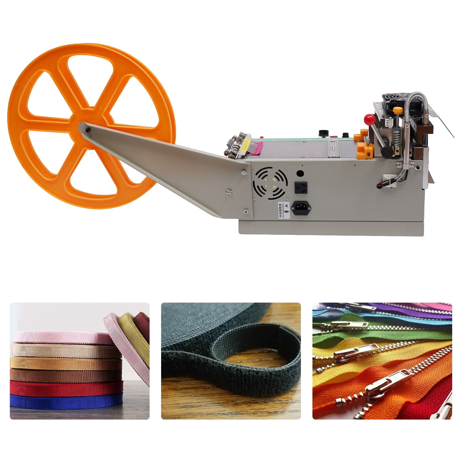 Miumaeov 280W Automatic Hot & Cold Tape Cutting Machine Digital Belt ...