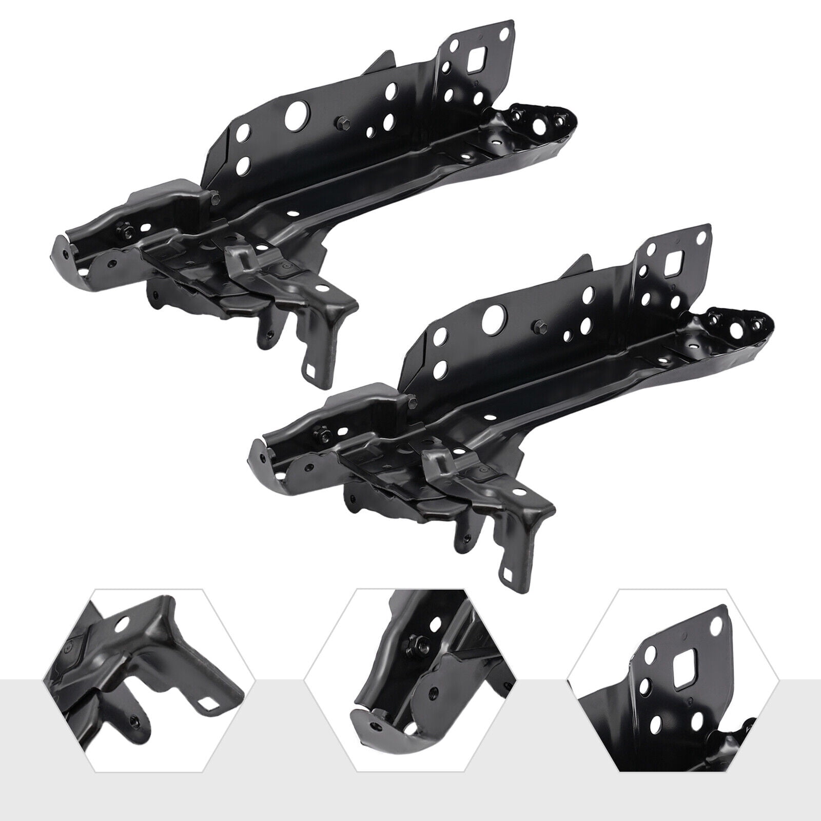 Miumaeov 2Pcs Radiator Mounting Brackets Support frame For Toyota ...