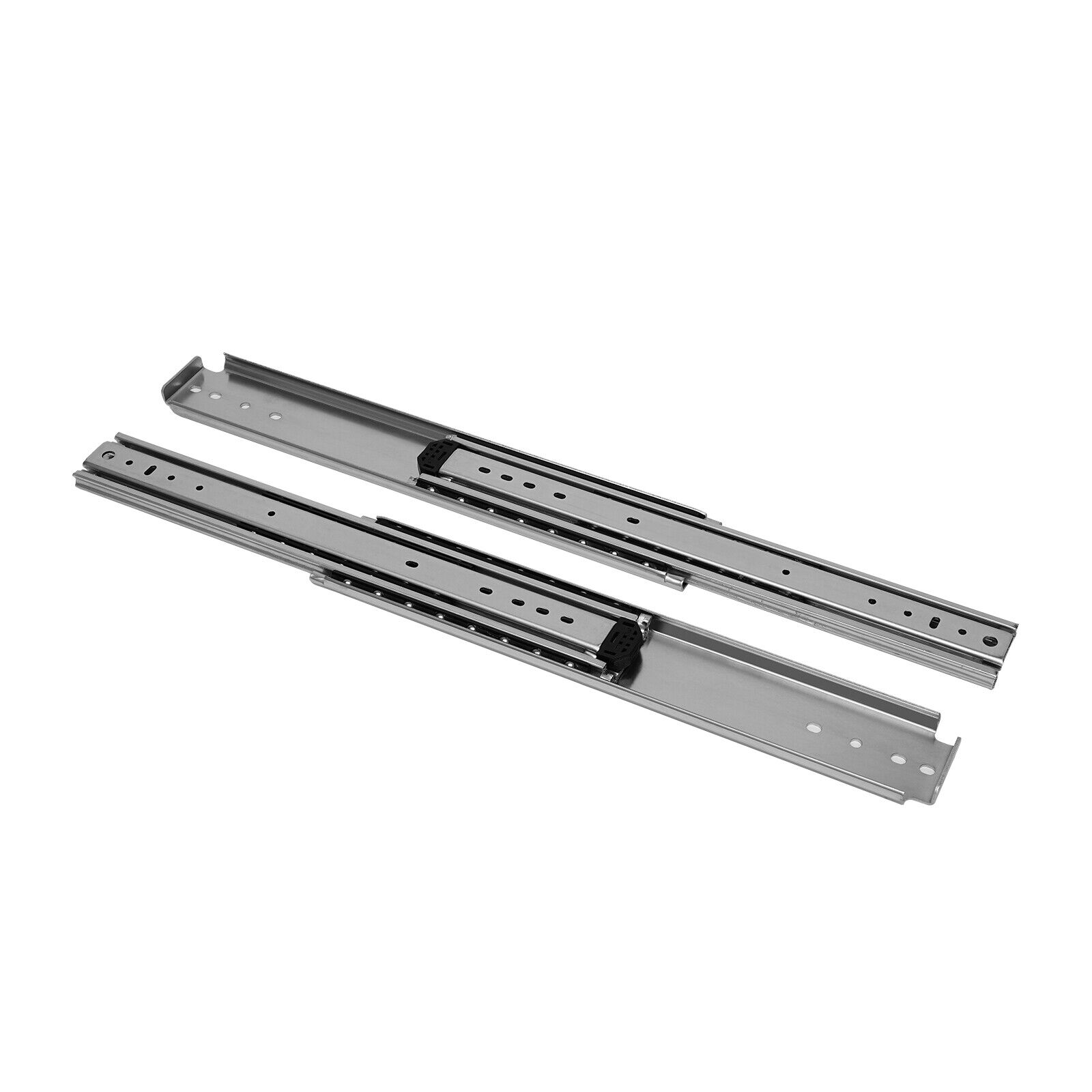 Miumaeov 2pcs Heavy Duty Drawer Slides Amounted Without Lock Cold ...