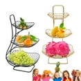 Miumaeov Metal Fruit Basket, Three-Layer Design, Durable - Walmart.com