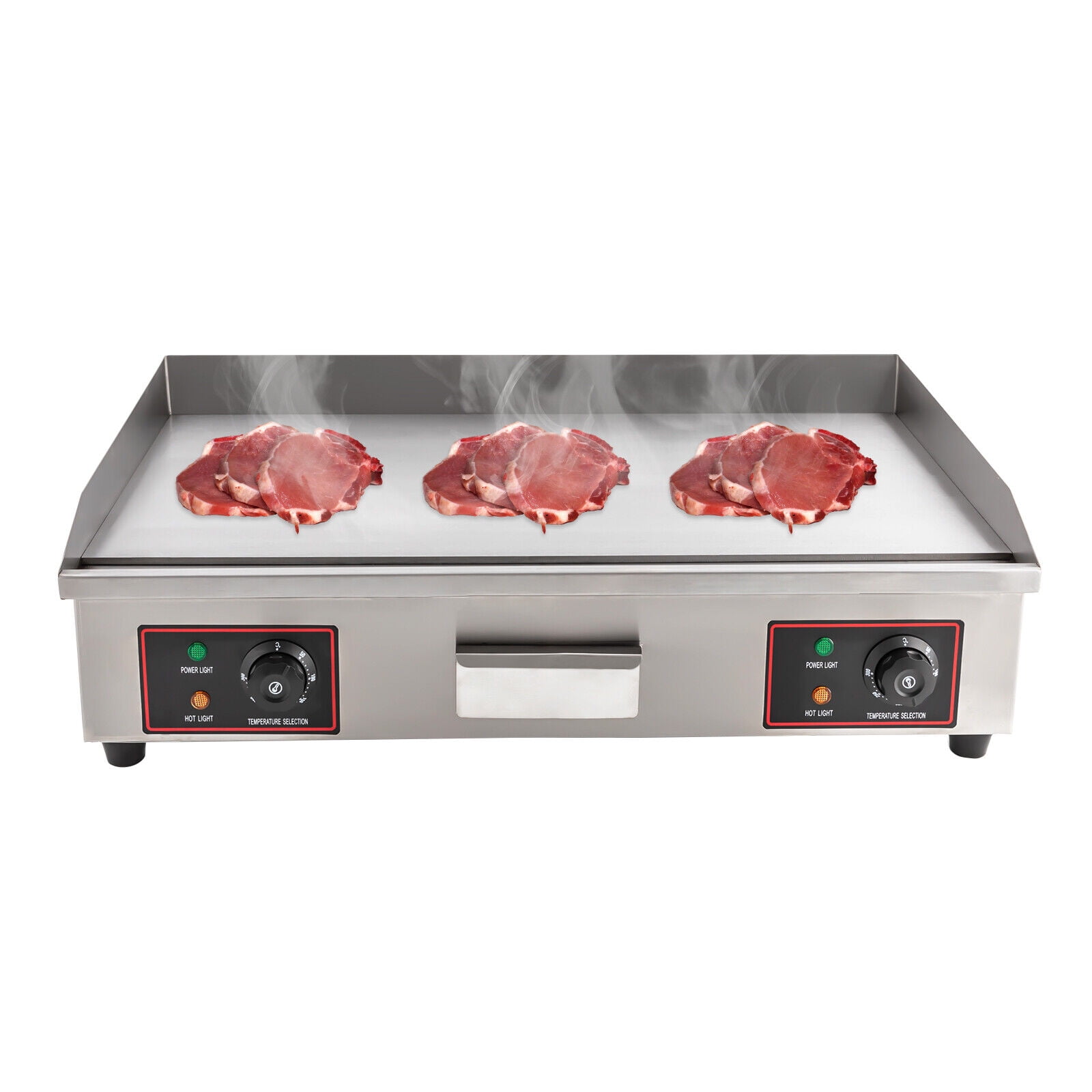 Miumaeov 30'' 3000W Commercial Electric Griddle Stainless Steel Flat ...