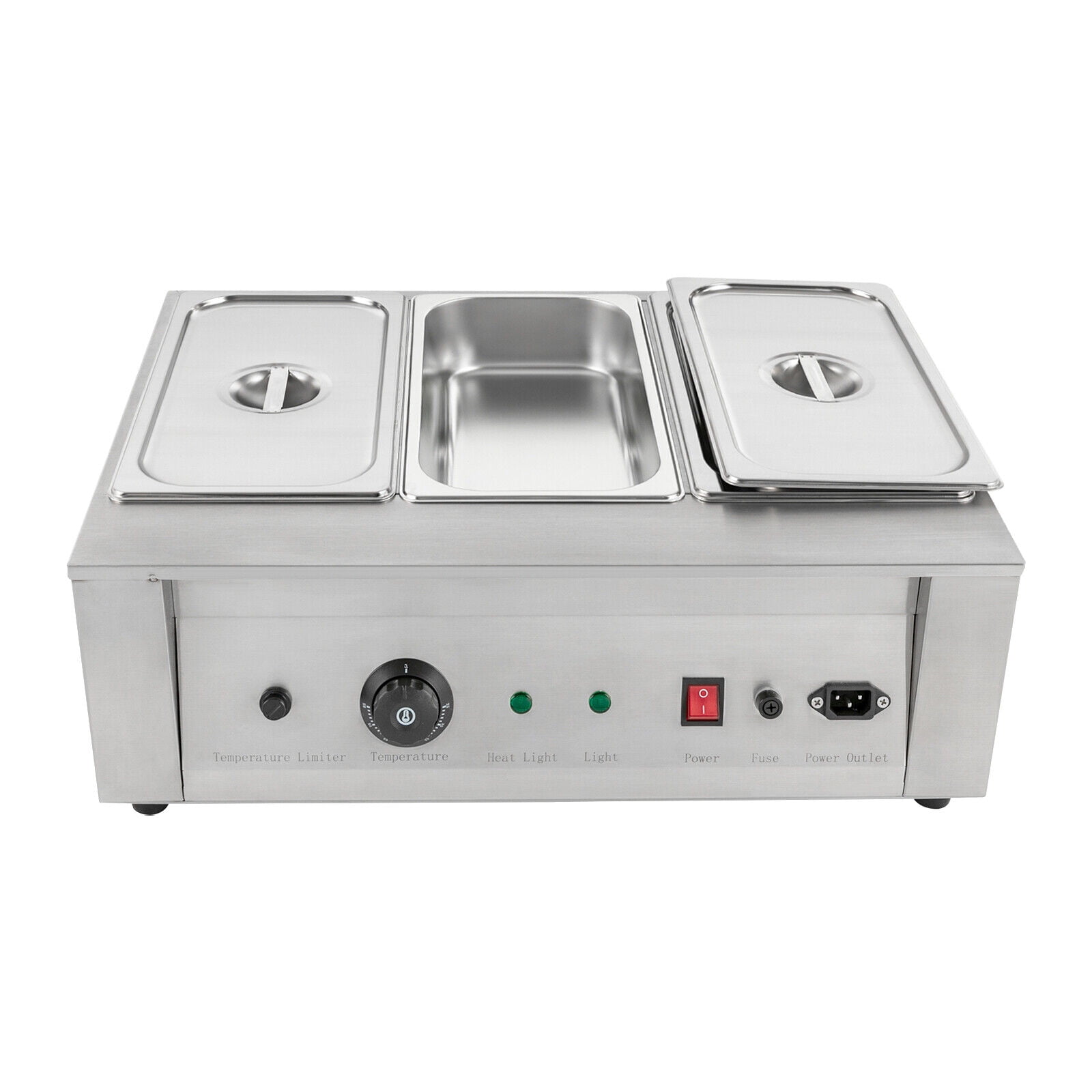 Miumaeov 300W Electric Commercial Chocolate Tempering Machine 3 Pot ...
