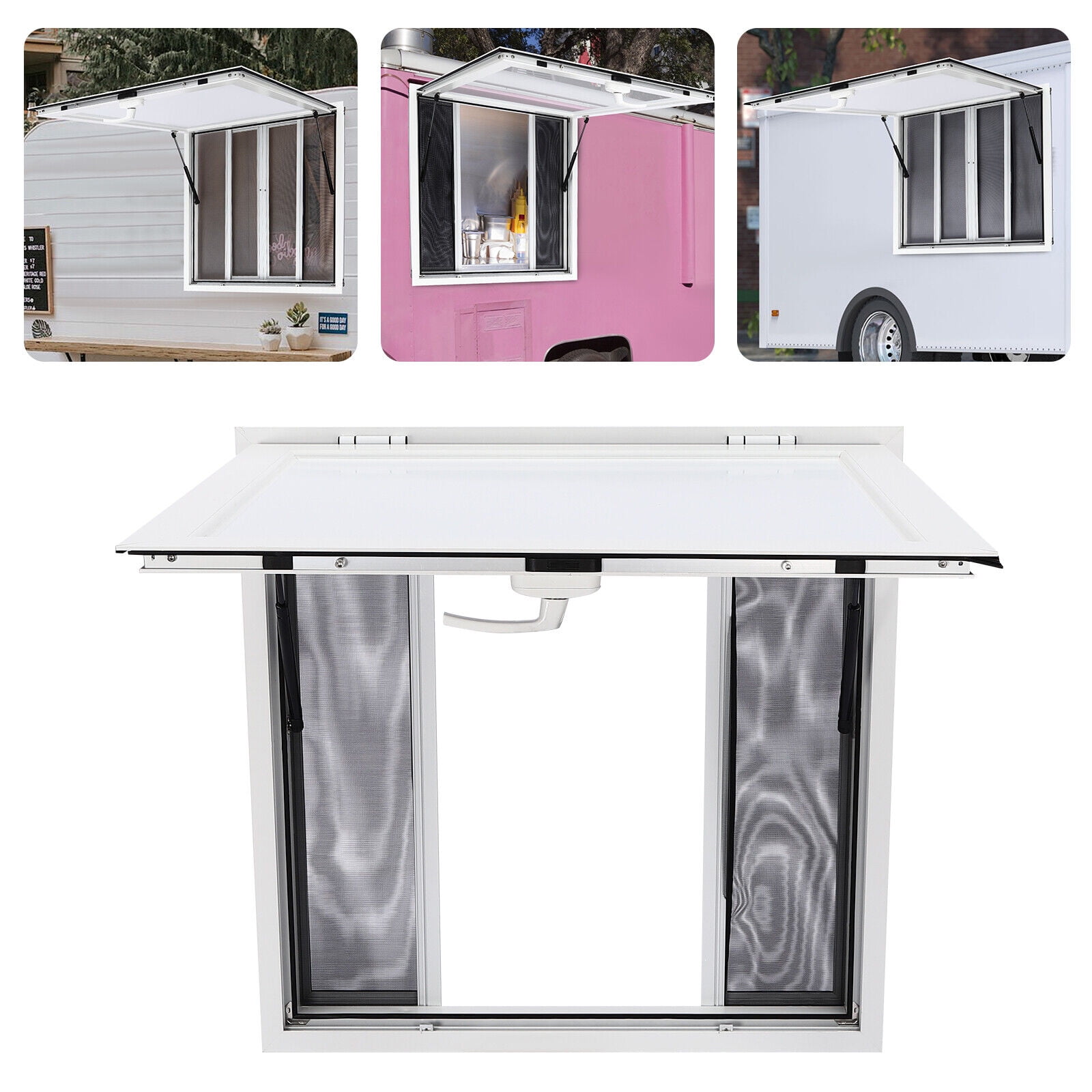 Miumaeov 36 X 36 Inch Concession Window for Food Truck Aluminum Alloy ...