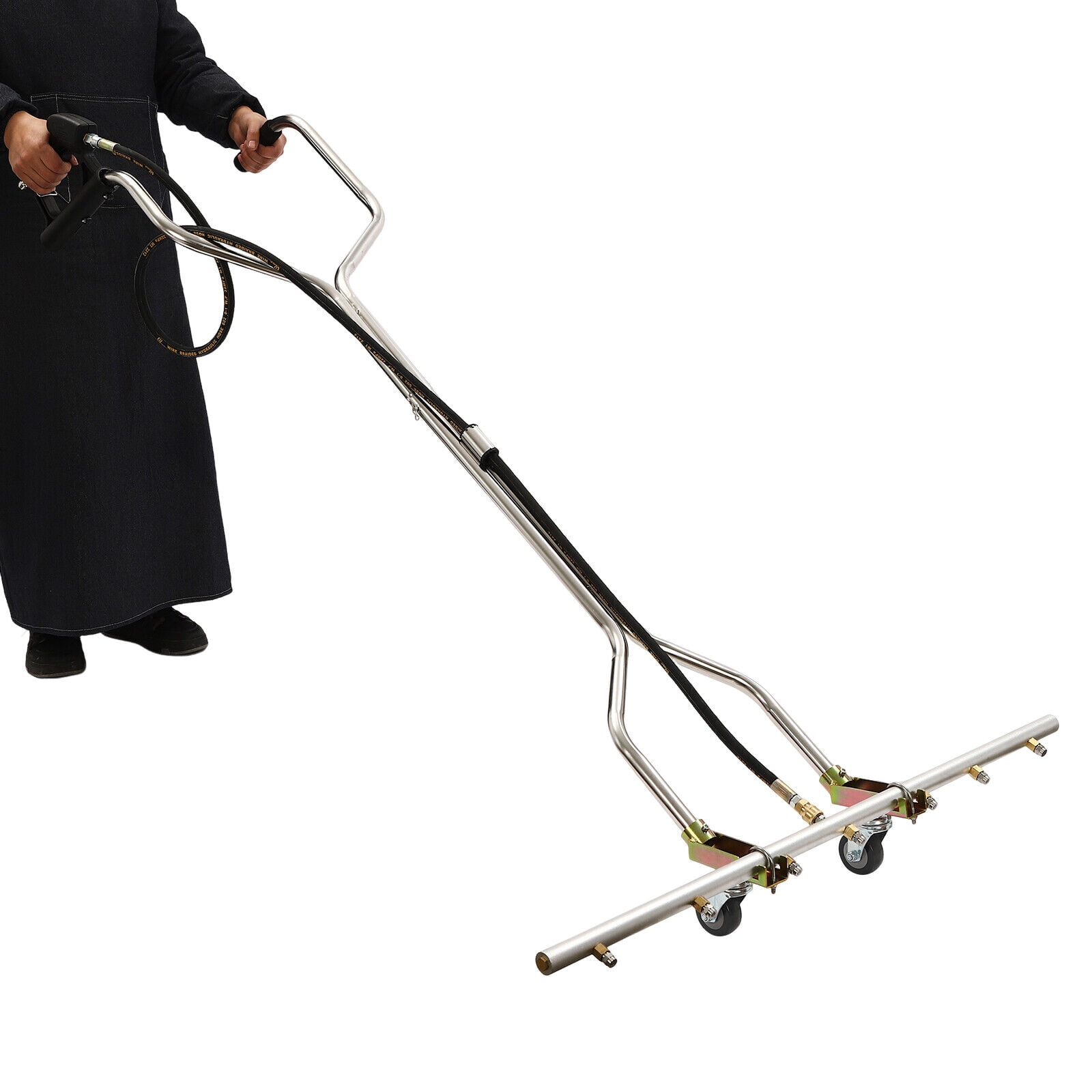 Miumaeov 39'' 7-hole 5000psi Pressure Washer Road Cleaning Water Broom ...