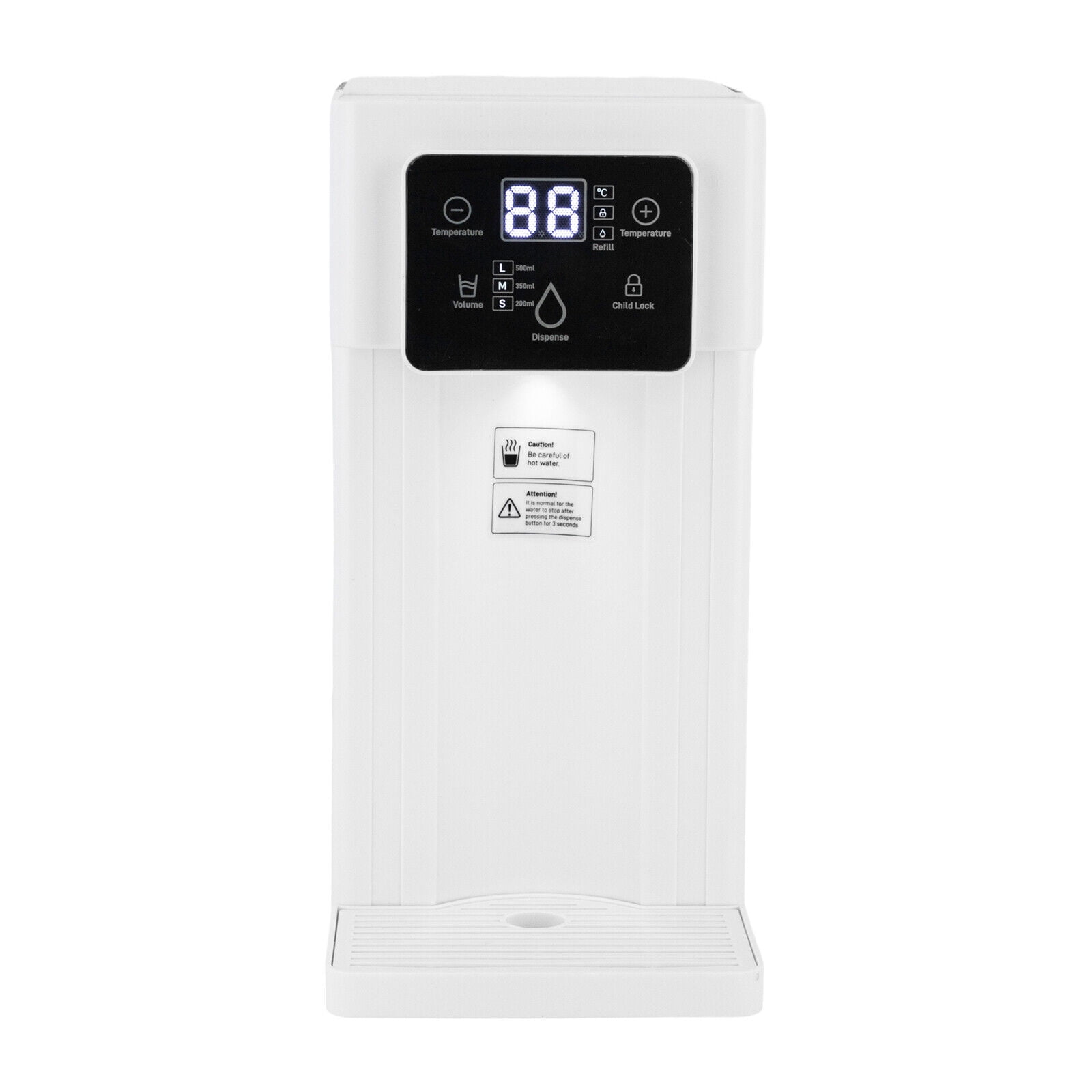 Miumaeov 3L Desktop Instant Hot Water Dispenser Water Drinking Machine ...