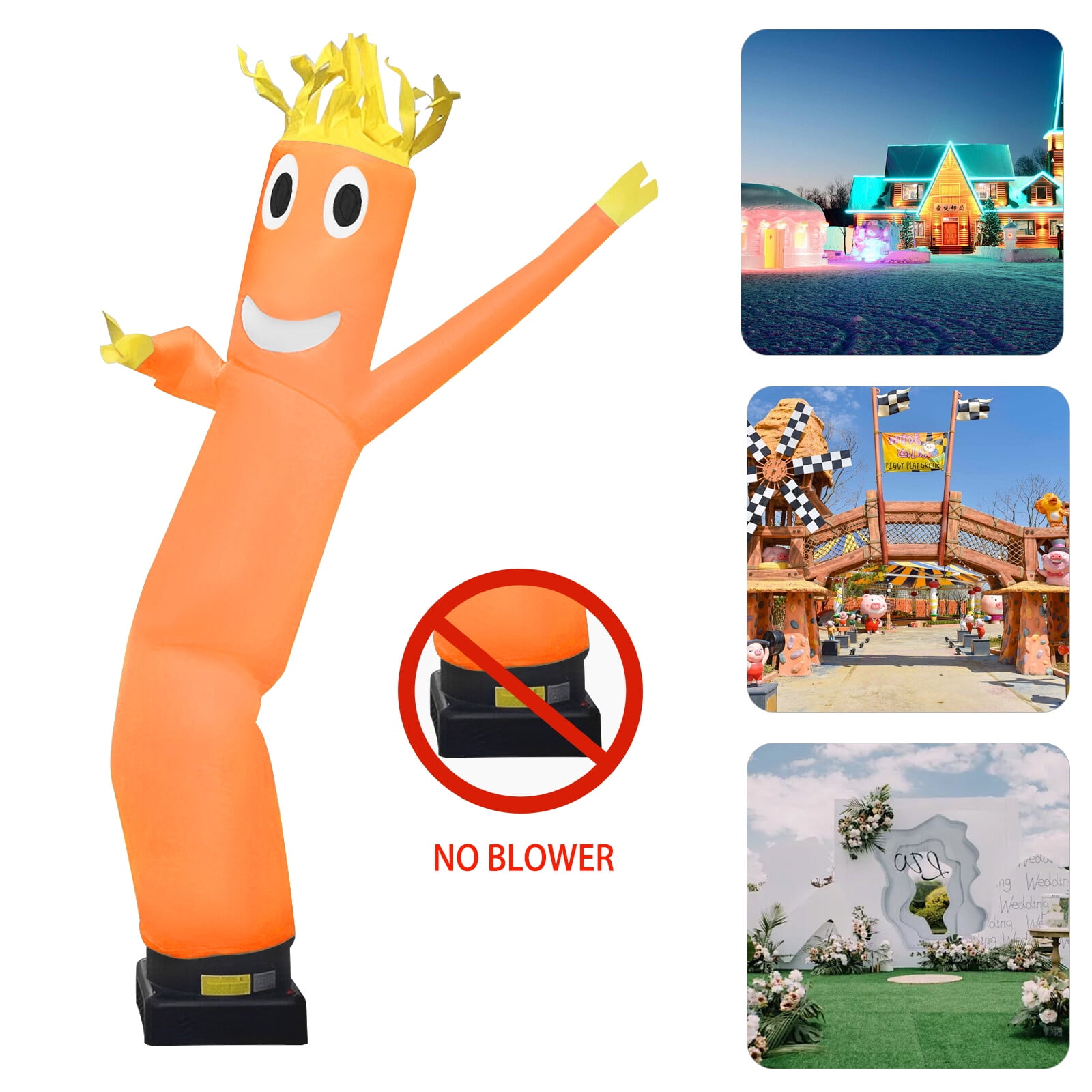 Miumaeov 3m/10ft Inflatable Wacky Waving Tube Man Dancing Figure ...